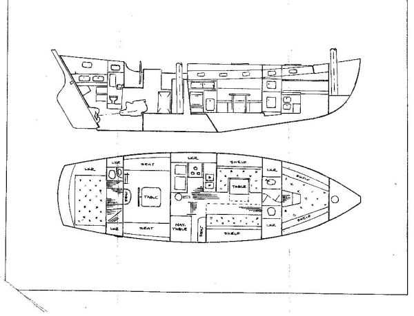 Freedom 40 Center Cockpit Line Drawings - Documentation - Freedom ...